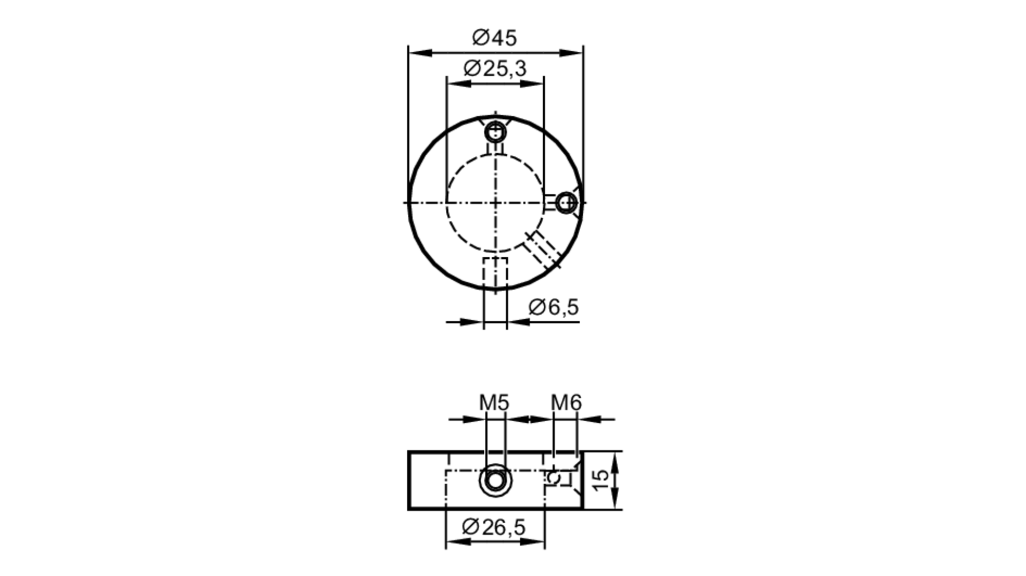 E17002 - Target puck for valve actuators - ifm