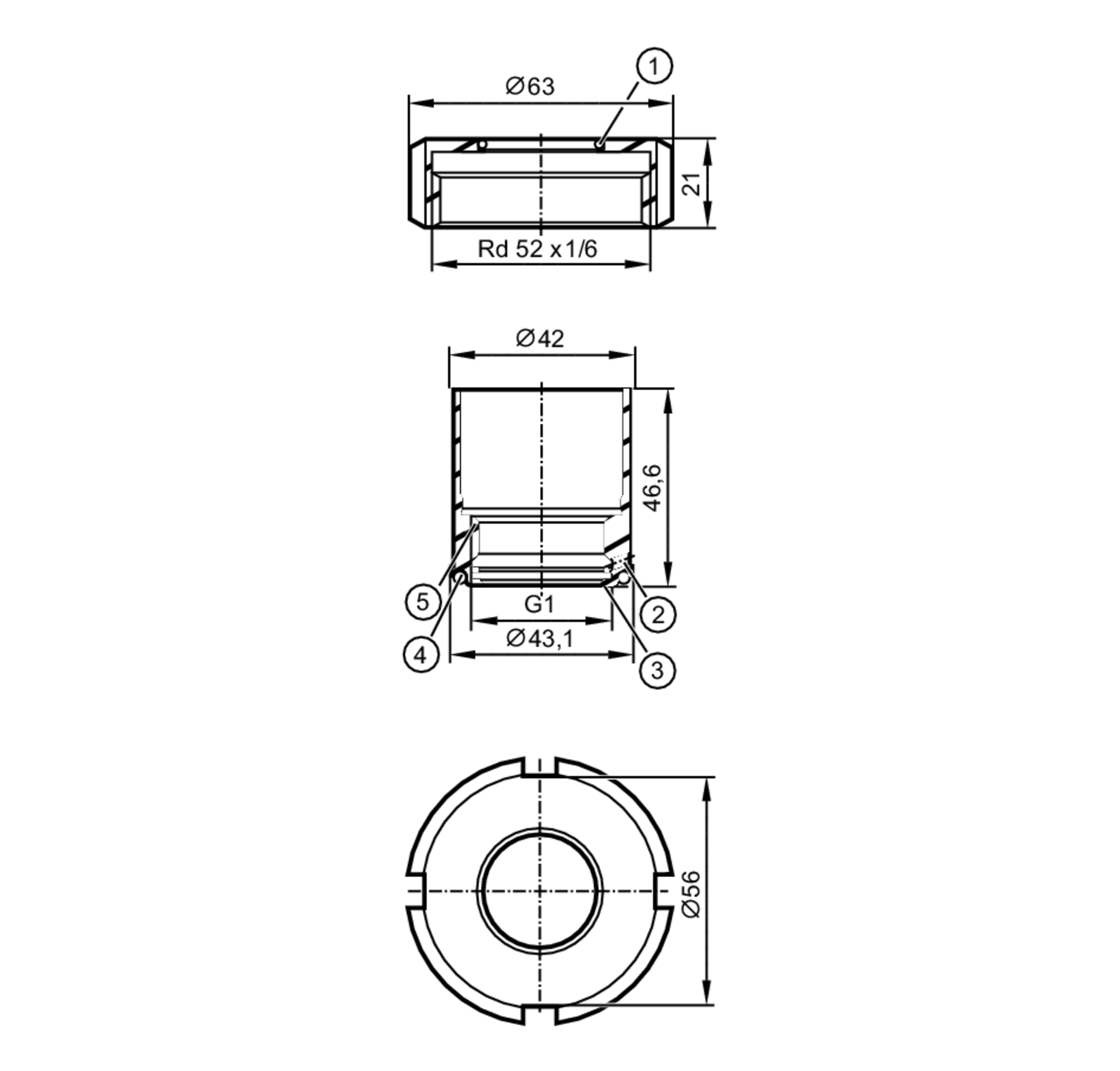 E33349 - universal process adapter - ifm