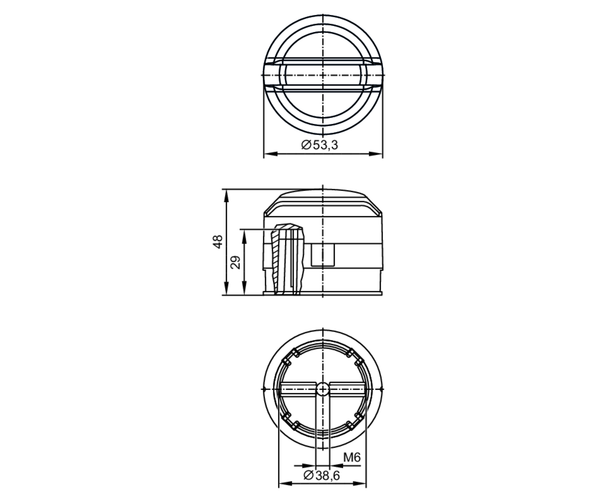 E12517 - Target puck for valve actuators - ifm
