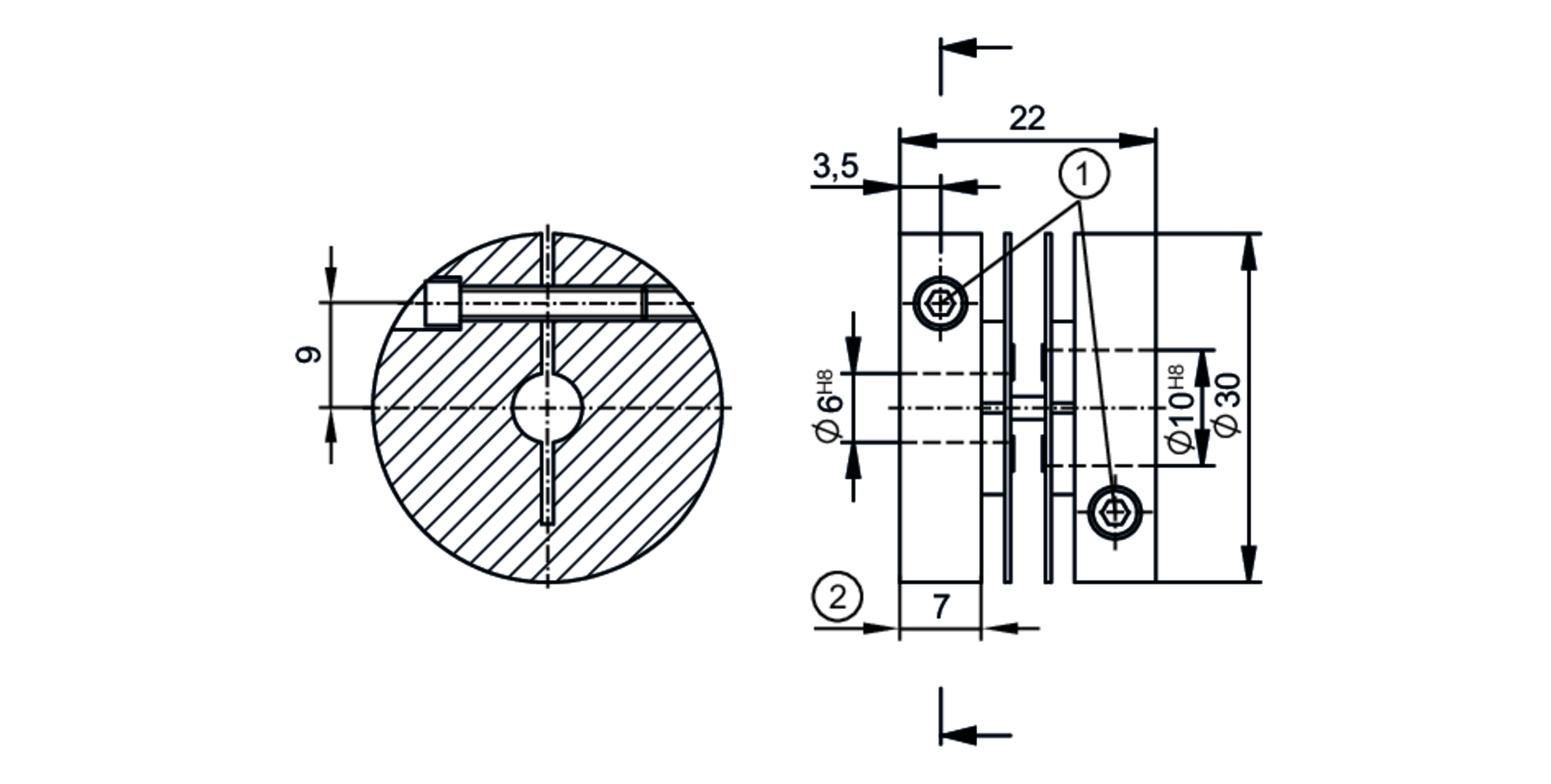 E60117 - Spring disc coupling electrically isolating - ifm