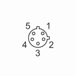 E18242 - Female cordset - ifm