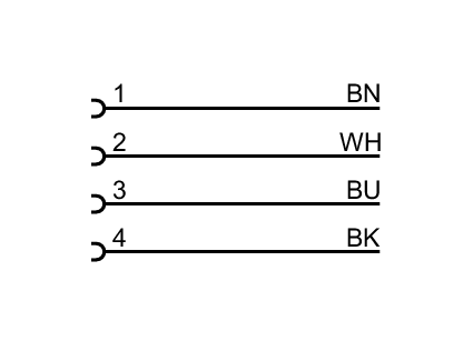 EVC002 - Connecting cable with socket - ifm