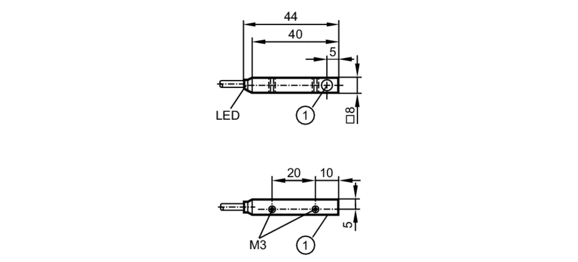 I35001 - Inductive sensor - ifm
