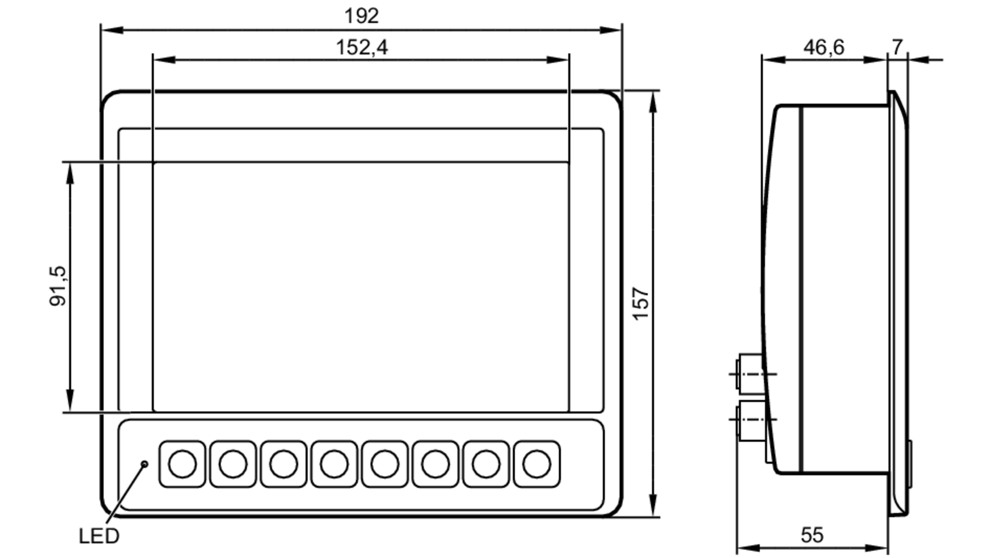 CR1083 - Programmable graphic display for controlling mobile machines - ifm