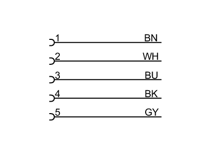 EVC070 - Connecting cable with socket - ifm