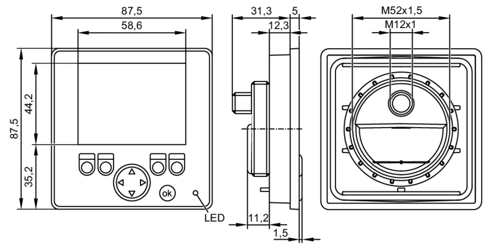 CR0451 - Programmable graphic display for controlling mobile machines - ifm
